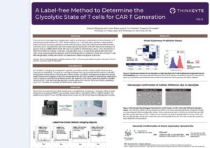 A Label-free Method to Determine the Glycolytic State of T cells for ...